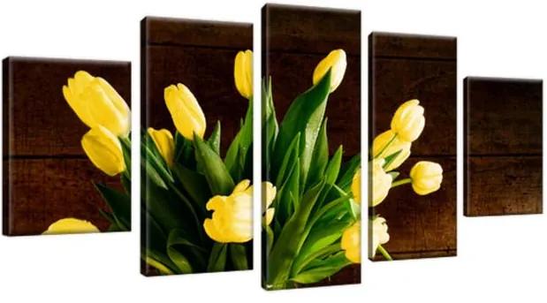 Tištěný obraz Žluté tulipány 150x70cm 2154A_5B