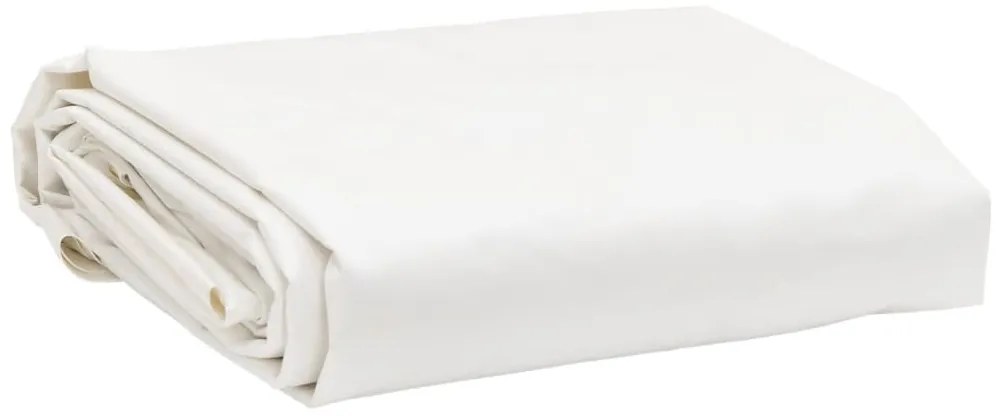 Plachta bílá 1,5 x 2,5 m 650 g/m² 156068