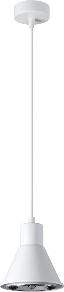 Sollux Lighting Závěsné svítidlo TALEJA 1 bílé [ES111].