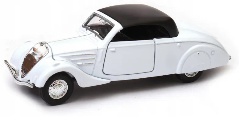 008751 Kovový model auta - Old Timer 1:34 - 1938 Peugeot 402 (Close Top) Bílá
