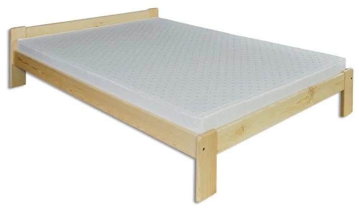 Drewmax Dřevěná postel 160x200 LK107 borovice