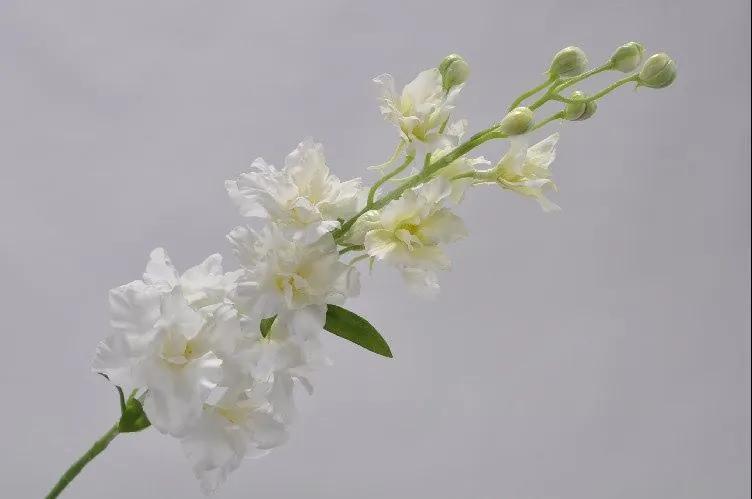 Umělá květina Silk-ka Stračka bílá 61cm