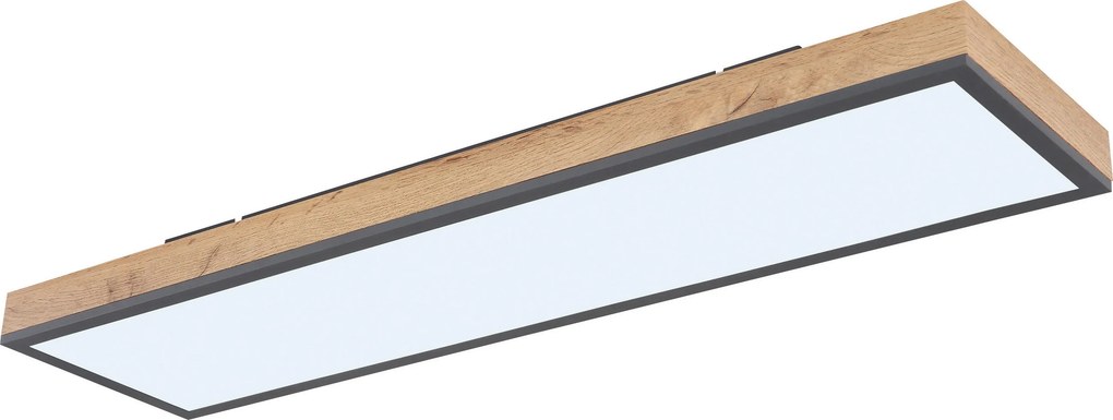 XXXLutz STROPNÍ LED SVÍTIDLO, 80/20/7,8 cm Novel - Stropní svítidla - 008181074102