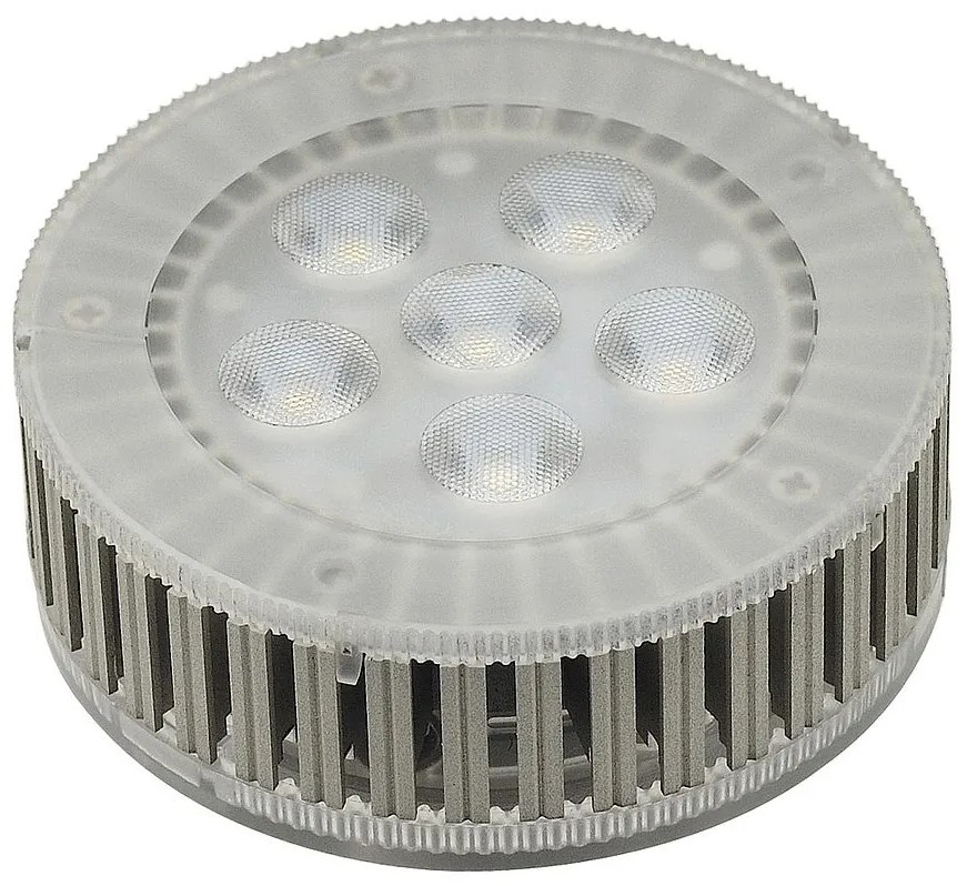 BIG WHITE LED GX53, žárovka, 7,5 W, 3000K, 25°, 450 lm, 6 SMD LED 550082