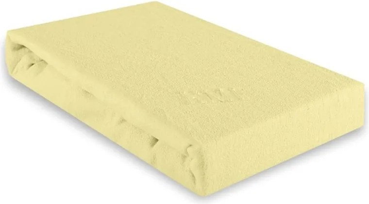 Plachta ložní krémová froté EMI, Plachta 90x200