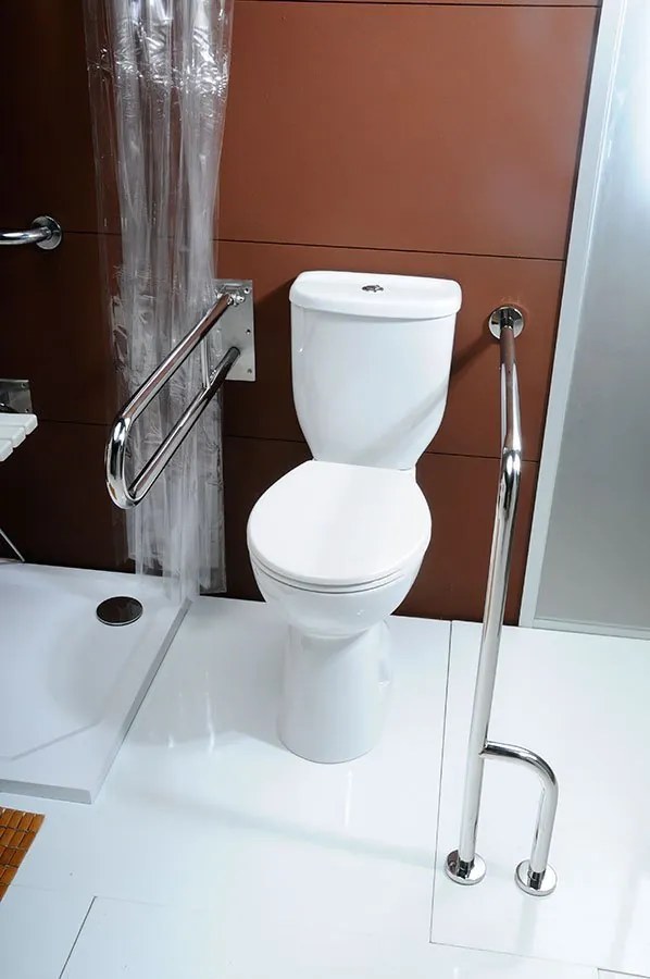 Sapho WC kombi pro tělesně postižené 36,3x67,2cm, spodní odpad