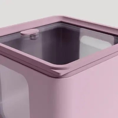 BlimPlus Peek Box Quadro Combo Mauve / Sada dóz na potraviny / 3 ks /