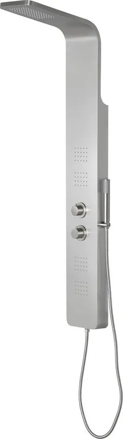 Sapho Sapho, PRESTIGE sprchový panel s termostatem. baterií 200x1400 mm, nerez, WN337