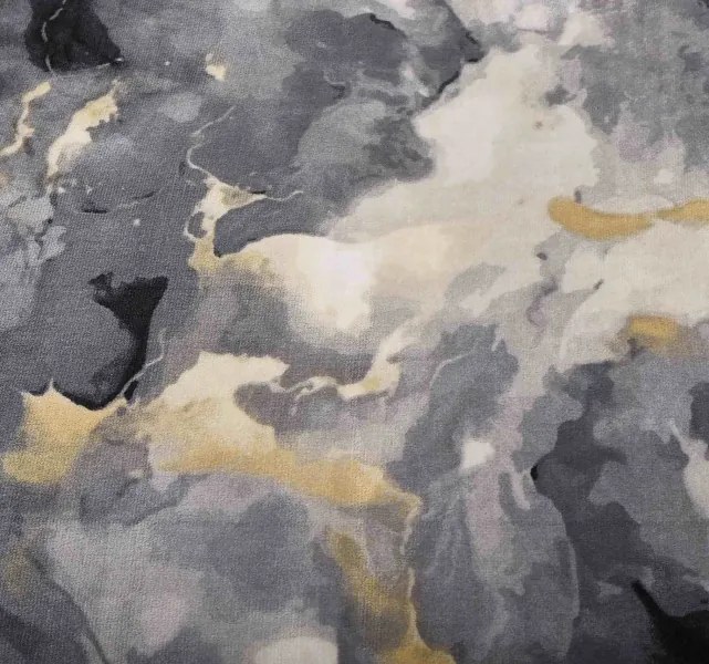 Jahu Povlečení mikroflanel Mramor šedý 140x200, 70x90 cm
