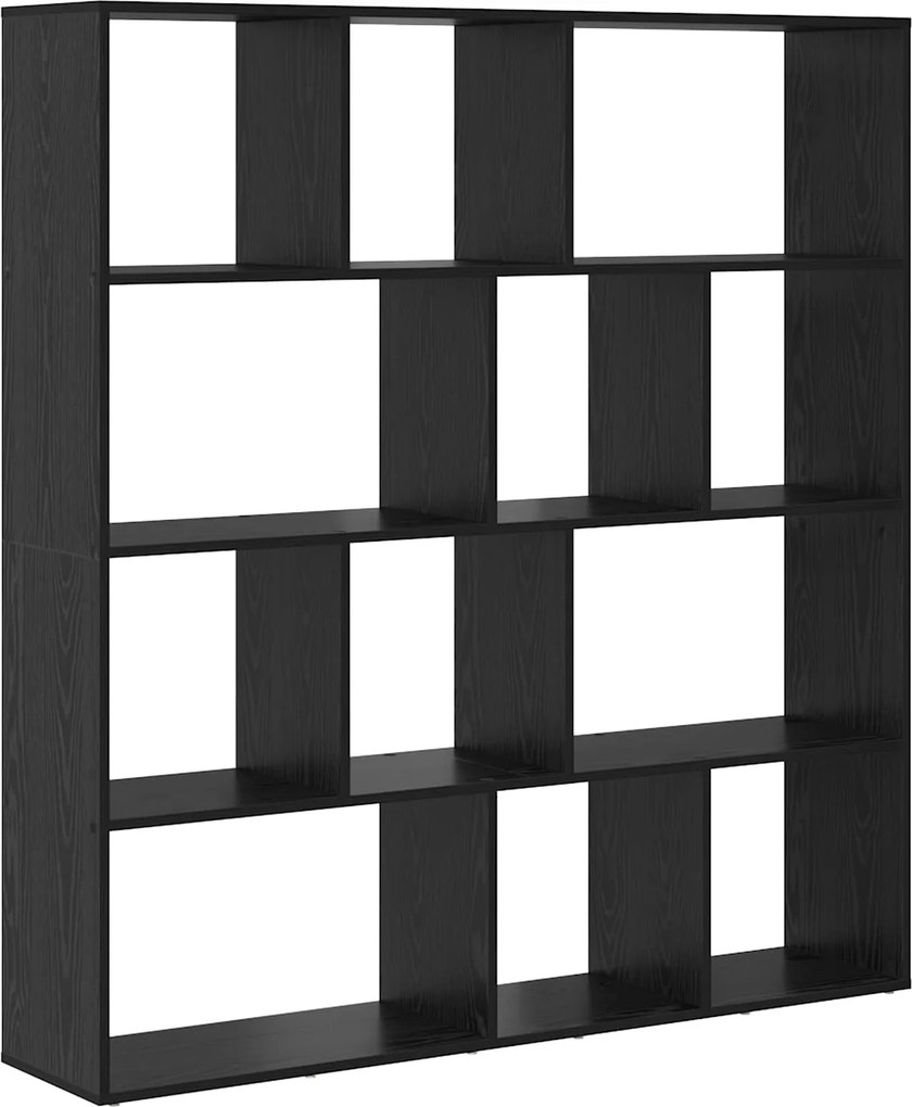 Knihovna 12 úrovní 132 x 29 x 141,5 cm Kompozitní dřevo 3388358
