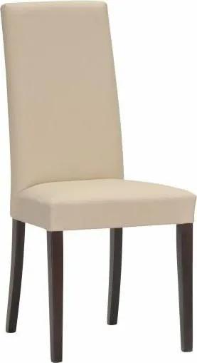 Stima Židle NANCY | Sedák: koženka bordo,Odstín: tm.hnědá