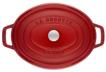 Staub Cocotte hrnec oválný 27 cm/3,2 l višňová, 40509-846