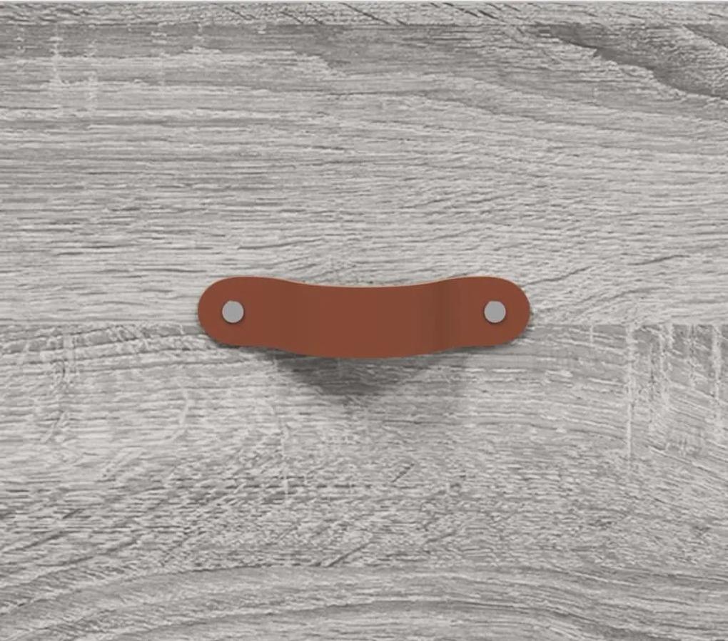 vidaXL Skříň highboard 34,5 x 34 x 180 cm kompozitní dřevo [3199279] Barva: Černá