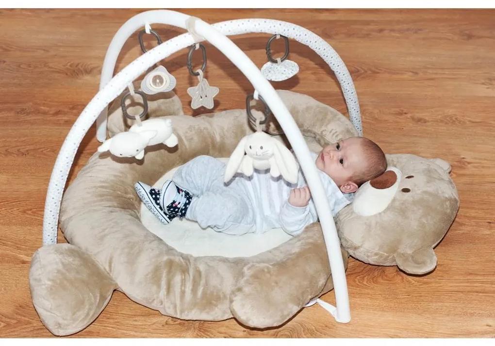 PLAYTO Luxusní hrací deka s melodií PlayTo medvídek