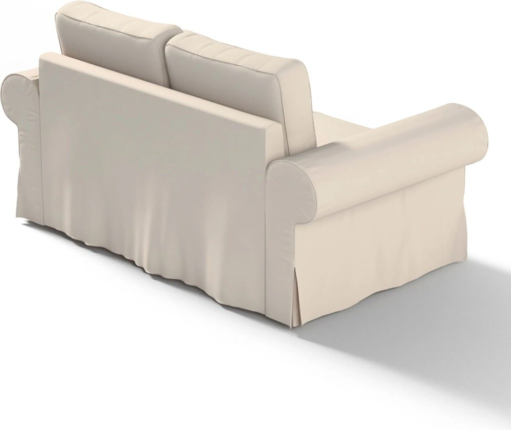 Potah na pohovku IKEA Backabro 2-místná, rozkládací barva béžová látka pletený vzor