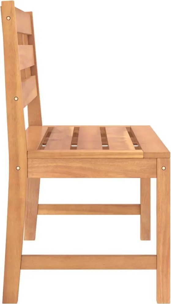 Zahradní lavice 114 cm masivní teakové dřevo 316634