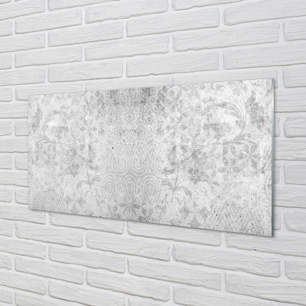 Skleněný panel vzor kámen beton 140x70 cm