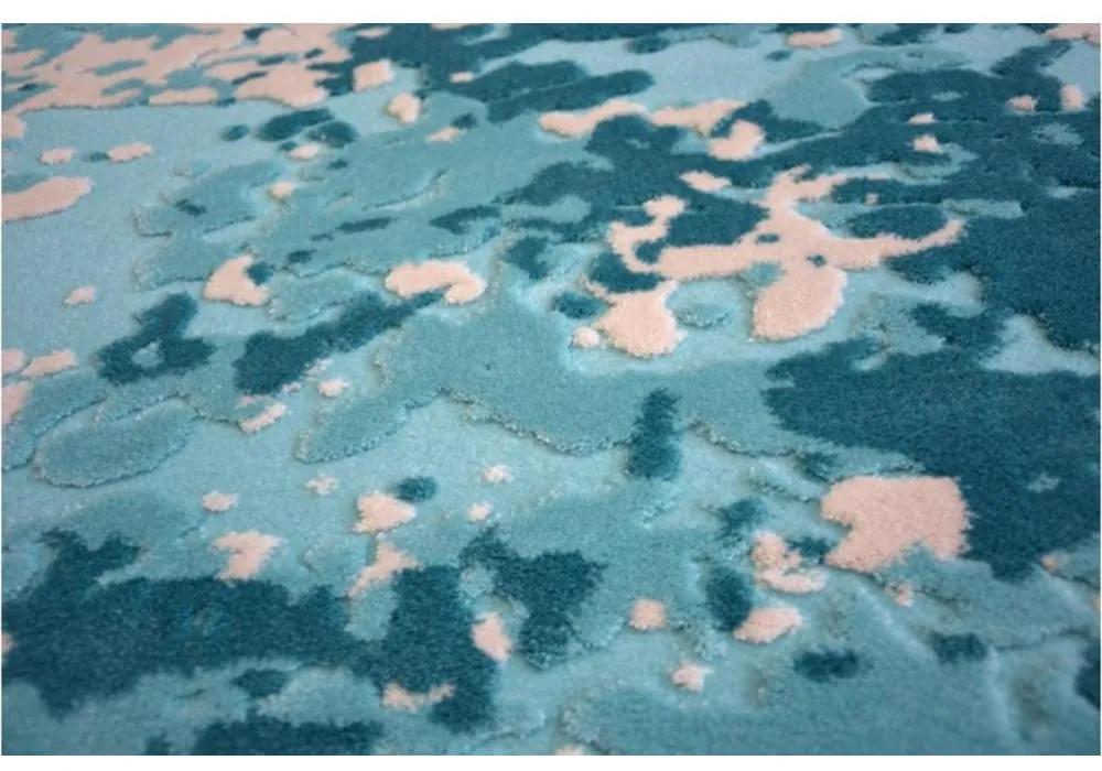 Luxusní kusový koberec akryl Charles modrý 80x150cm
