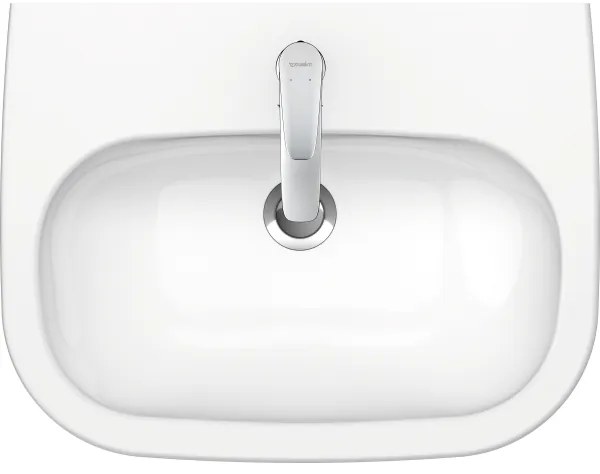 Duravit 23106000002 - Závěsné umyvadlo D-CODE 60x46 cm keramika/lesklá bílá