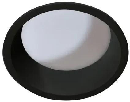 LED svítidlo Aida R16W do sádrokartonu černá