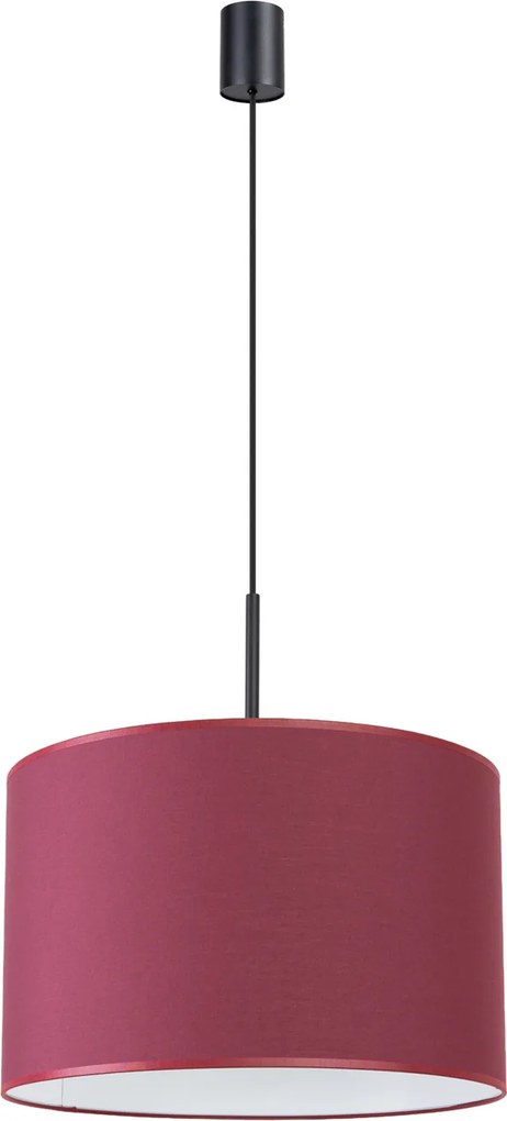 Sollux Lighting Závěsná lampa NEVIA vínová