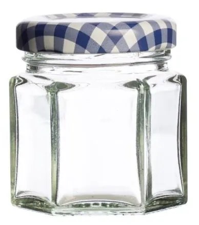 KILNER hranatá sklenice 48 ml, šroubovací - Kilner