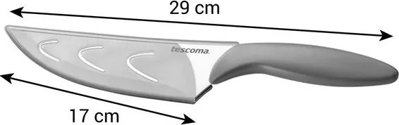 TESCOMA Nůž kuchařský MOVE 17 cm, s ochranným pouzdrem