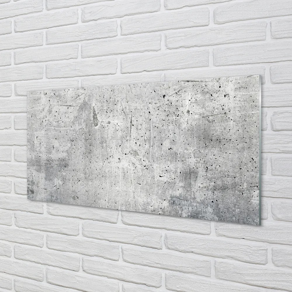 Skleněný panel struktura kamene beton 140x70 cm