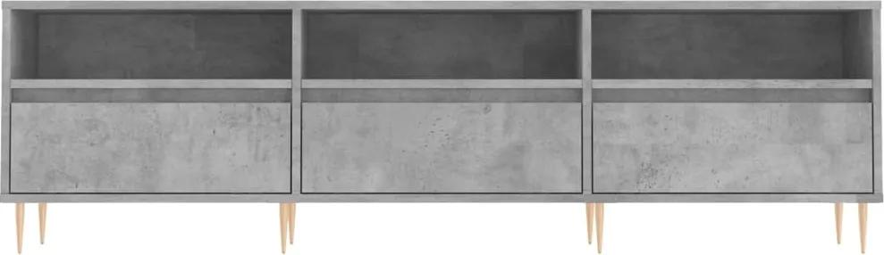 vidaXL TV skříňka 150 x 30 x 44,5 cm kompozitní dřevo [831272] Barva: šedá sonoma
