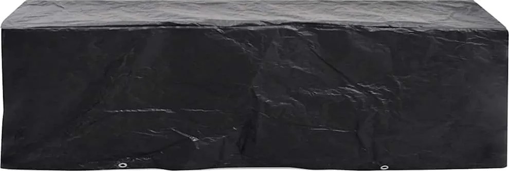 Plachty na opalovací lehátko 2 ks s 8 očky 218 x 77 x 55 cm 279133