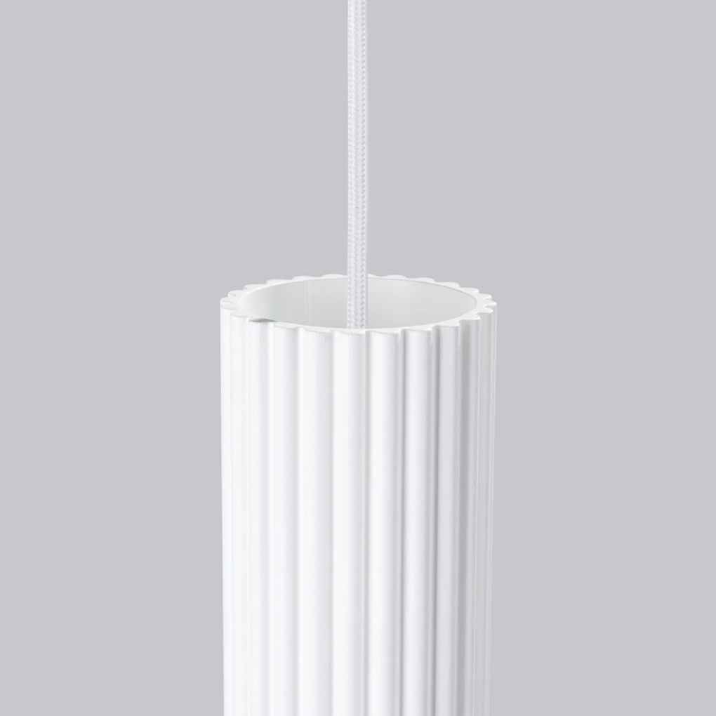 Sollux Lighting Závěsné svítidlo KARBON 1 bílé