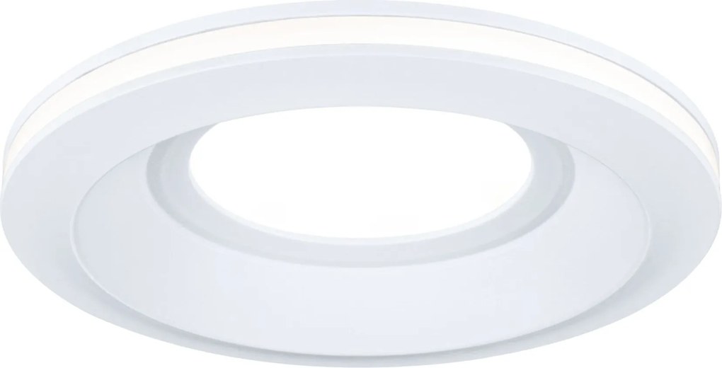 P 92248 LED vestavné svítidlo Sormus 3ks sada IP65 kruhové 100mm 3x4,8W / 1,5W / 230V 3000K bílá - PAULMANN