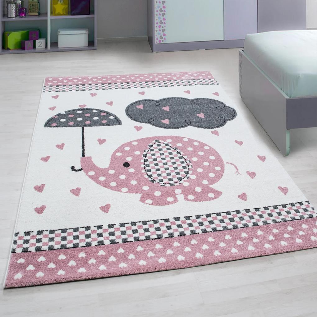 Ayyildiz koberce Dětský kusový koberec Kids 570 pink ROZMĚR: 120x170