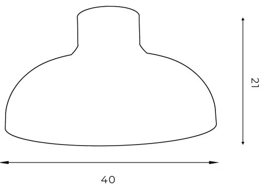Lustr přisazený BASCA 1xE27/60W/230V
