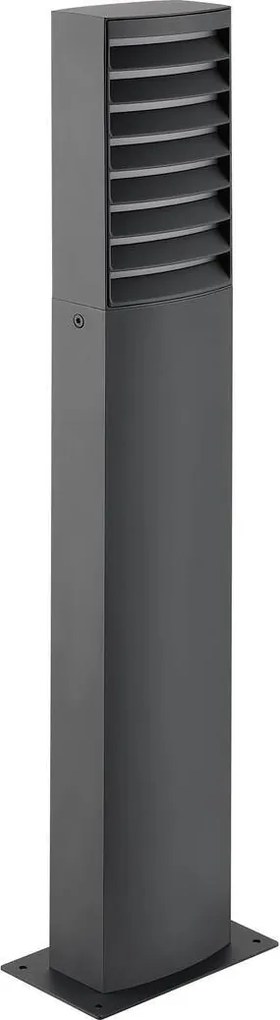 LA 1008385 RASTERLYS POLE 70 Stojací lampa, 2700/3000 K, IP65, obdélníkový, antracitní - BIG WHITE (SLV)