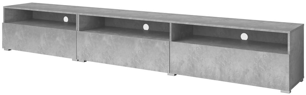 Televizní stolek BAROS 40 Helvetia 270/42/41 Barevné provedení: světlý beton