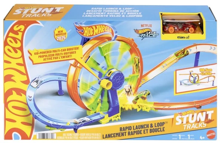 Hot Wheels dráha řetězový náraz JBX65 TV