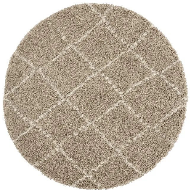 Hans Home | Kusový koberec Allure 104405 Beige/Cream kruh - 120x120 (průměr) kruh