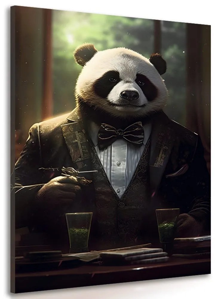 Obraz zvířecí gangster panda