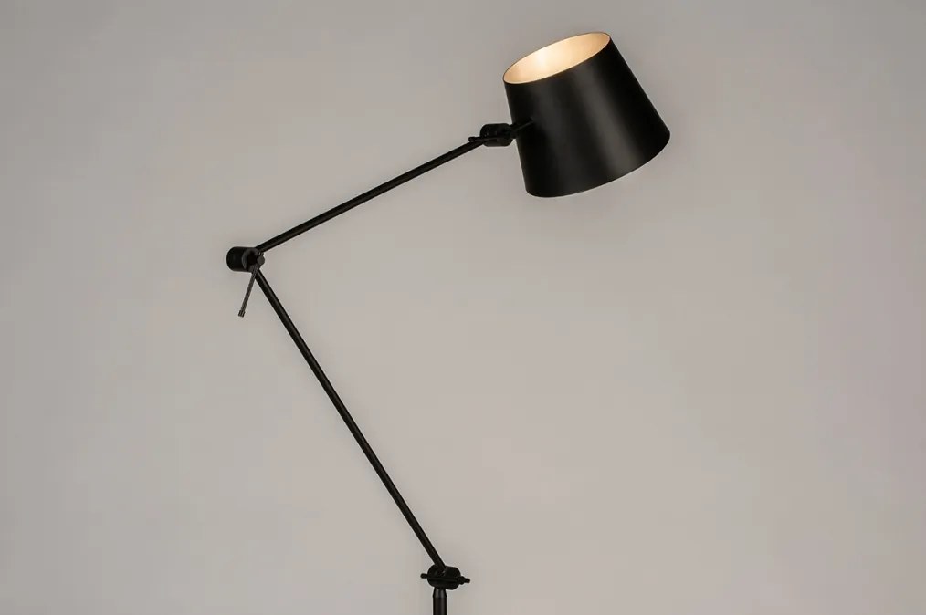 Stojací designová lampa Snap Fosca Black X