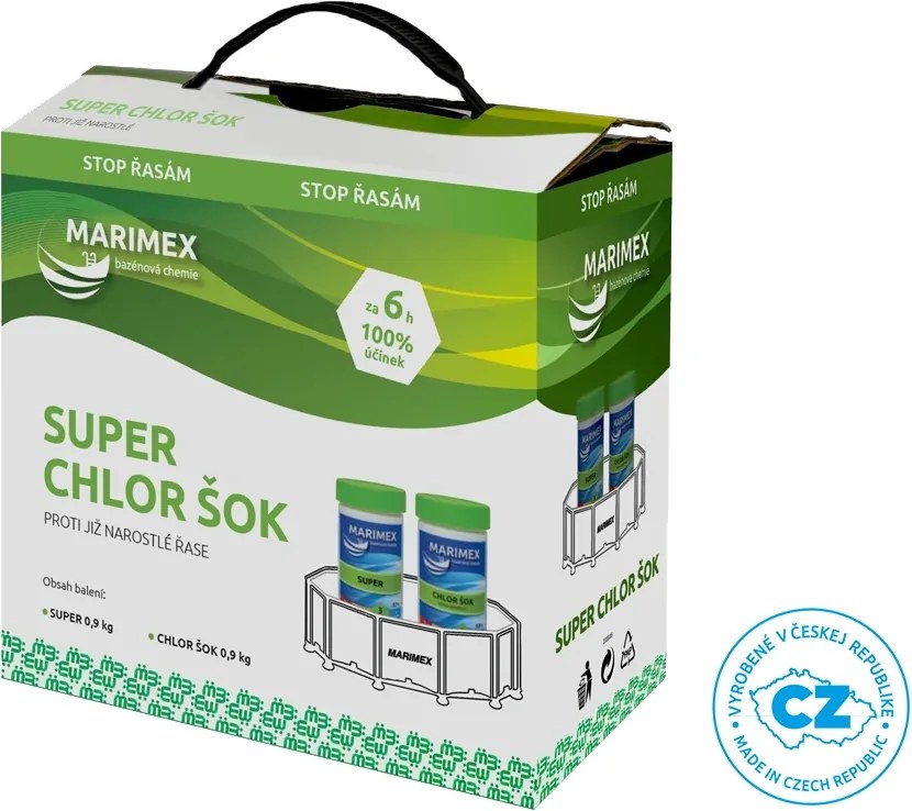 MARIMEX 11301306 AquaMar Super Shock 2x900g