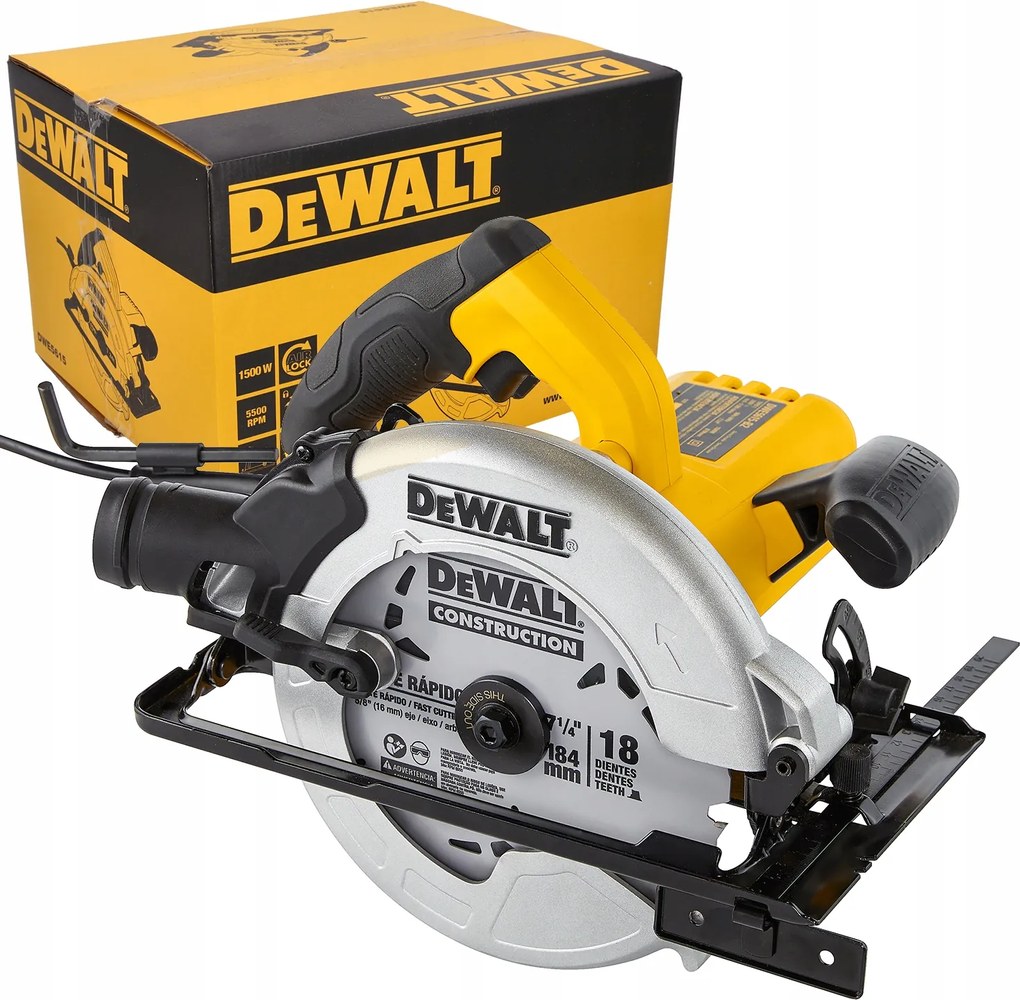 Pila Kotoučová Pila síťová 190 mm 1500 W DeWalt DWE5615-QS