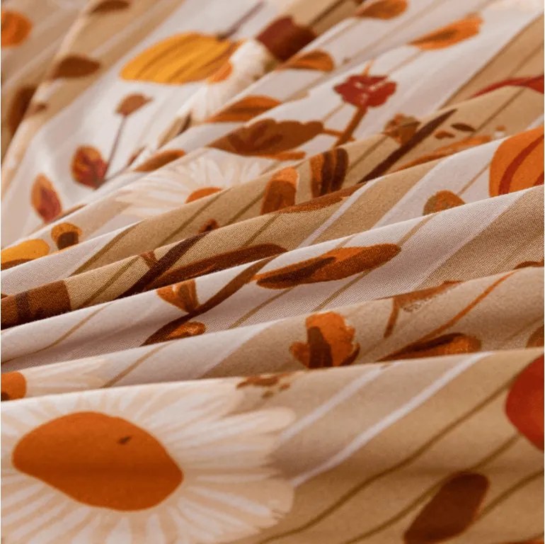 Povlečení z mikrovlákna PUMPKIN STRIPES barevné Rozměr povlečení: 70 x 90 cm | 140 x 220 cm