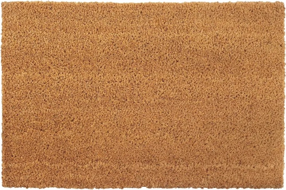 Rohožka před dveře přírodní 40 x 60 cm kokosové vlákno 155557