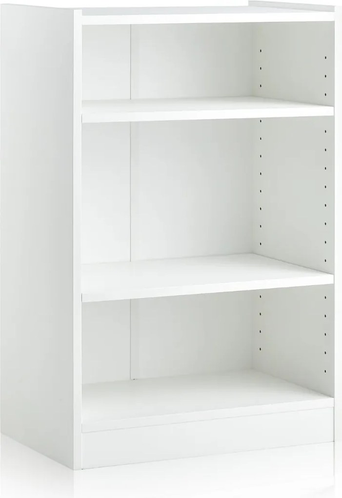Costway Odkládací police 3patrová knihovna – 50 × 30 × 75 cm