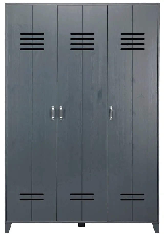 Tmavě šedá skříň vtwonen Locker