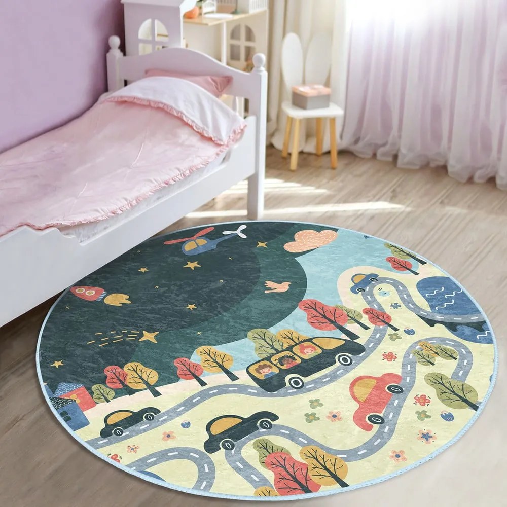 Dětský koberec ø 100 cm Comfort – Mila Home