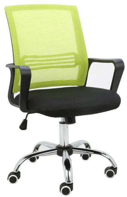Kancelářská židle APOLO zelená / černá  Tempo Kondela