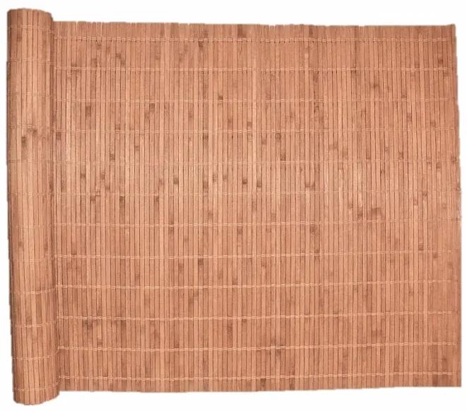 Košíkárna Rohož bambusová za postel silná 60x300 cm světle hnědá