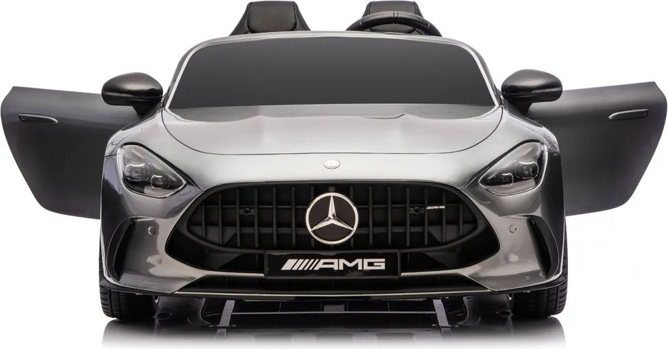 LEAN CARS Elektrické autíčko Mercedes GT63 AMG DK-GT63 24V LCD šedé lakované